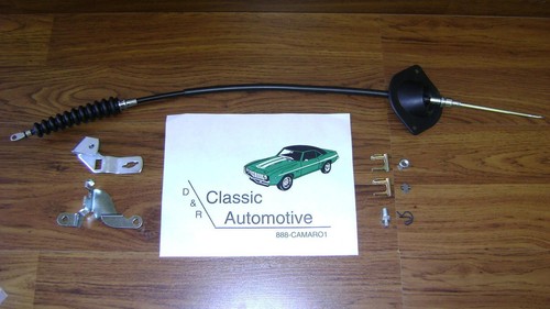 Shifter Cable kit 9pc Turbo TH 400 Camaro Chevelle El Camino TH400 ...