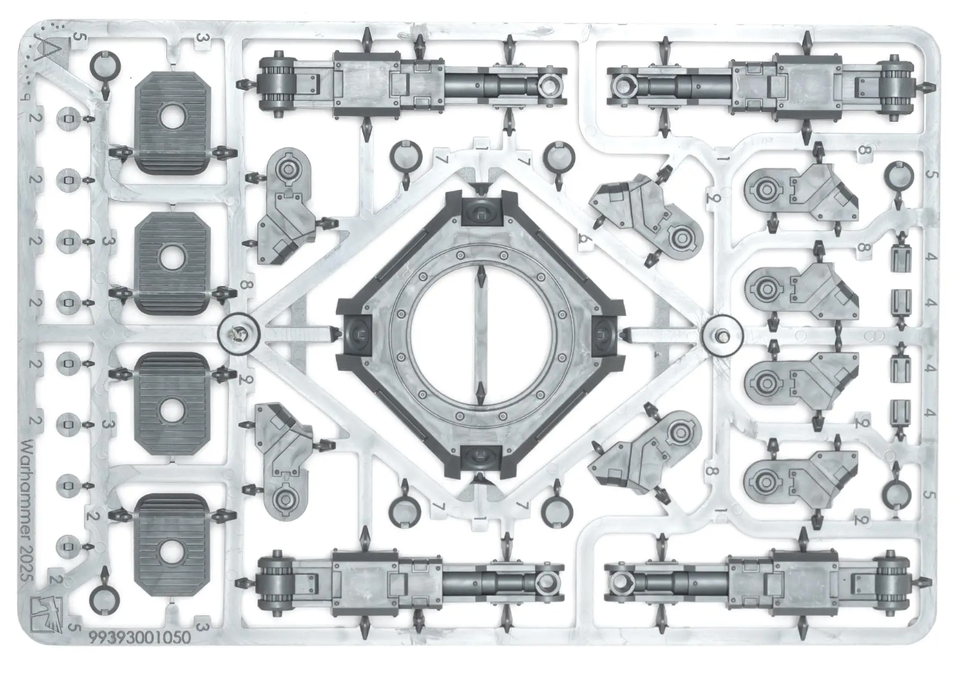 Saturnine Araknae Quad-Accelerator turret Horus Heresy Warhammer | eBay