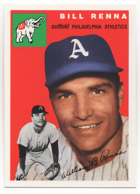1994 Topps Archives - The Ultimate 1954 Series - #112 - BILL RENNA | eBay