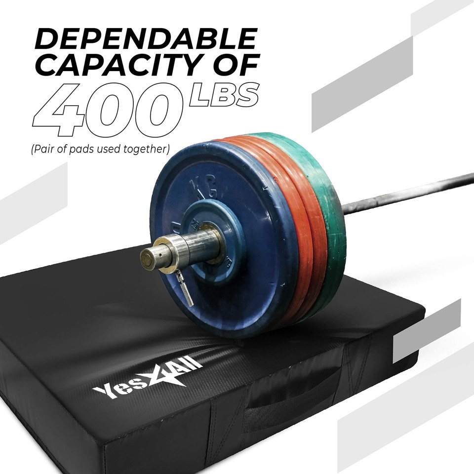 Yes4All Silencer Drop Pads/Weightlifting Drop Pads with PVC Cover ...
