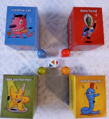 Cranium Replacement Creative Cat Data Head Word Worm Star Performer ...