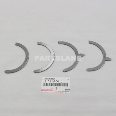 Toyota 4Runner Tundra Lexus SC430 OEM Crankshaft Thrust Washer Set ...