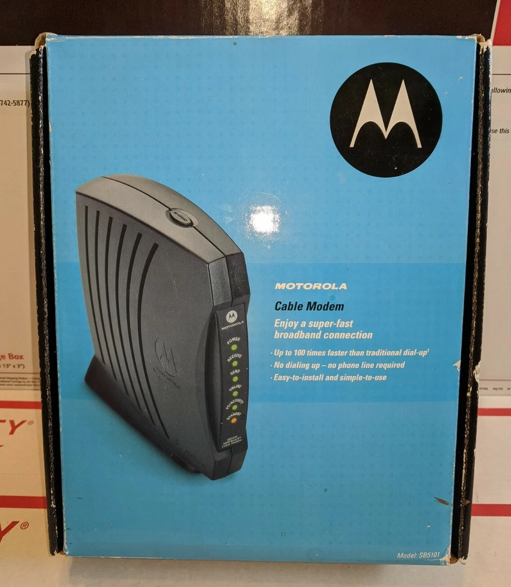Motorola Cable Modem Sb5101