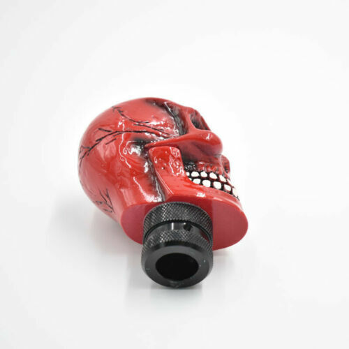 Red Skull Gear Shift Head Resin Shifter Knob Car Transmission Shifting ...