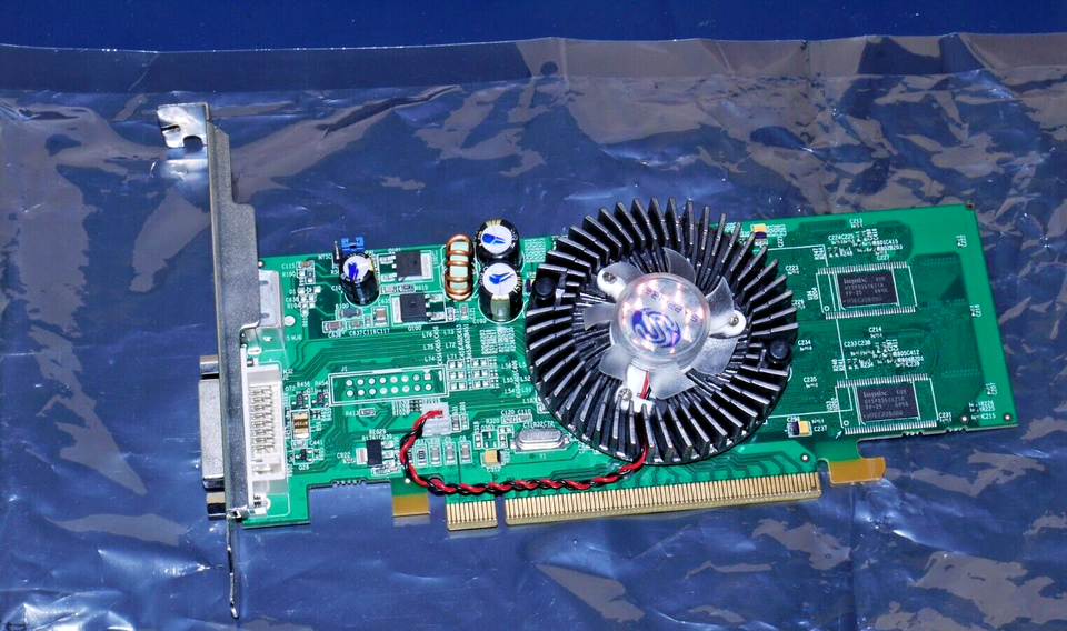 ATI Sapphire X1050 256MB PCI Express Graphics Card - Vintage pc working ...