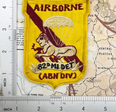 Patch , airborne , 82nd Mi Det , ABN DIV , t6-830 | eBay