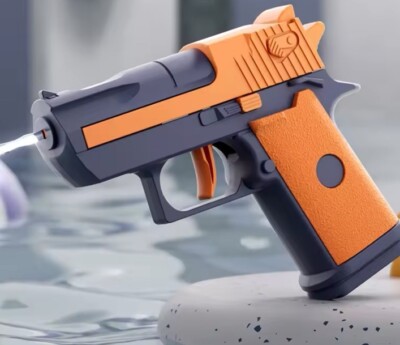 Mini Manual Water Gun For Kids Outdoor Summer Play Pool Party Fun Water ...