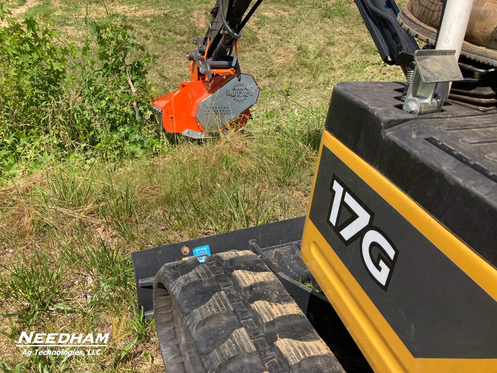 Lipa TLBE-50 Flail Mower (Fits Deere 17G Mini Excavator with wedge-lock ...