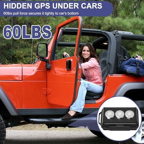Magnetic Key Box for Under Car - Waterproof Hide A Key Hider with ...