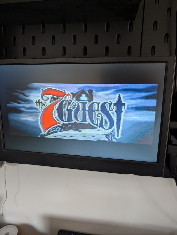 Philips CD-I 205 Console +Digital Video Cartridge +Remote +7th Guest ...