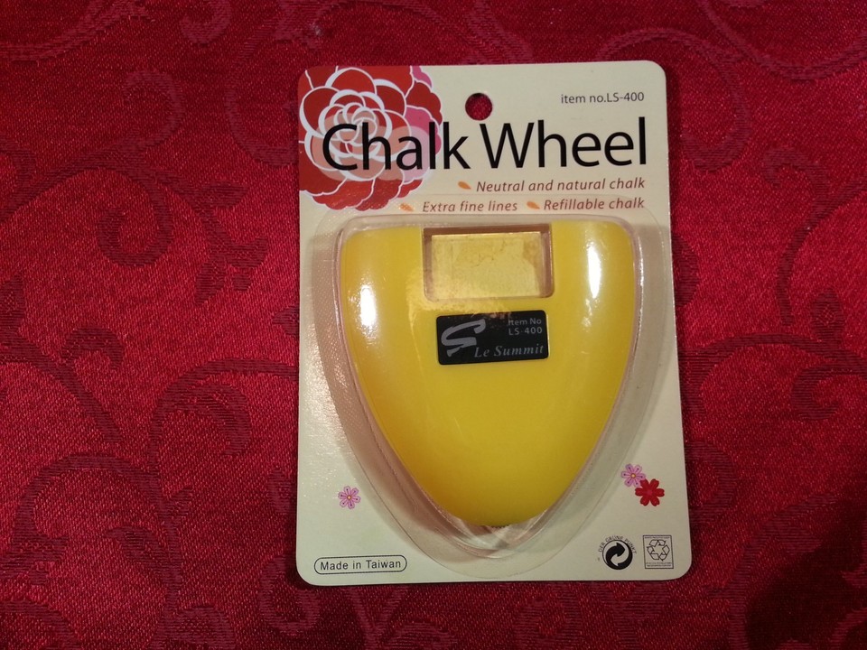 Chalk Wheel Tailors Fabric Marking Sewing Notions Seamstress W,Y,B,P | eBay