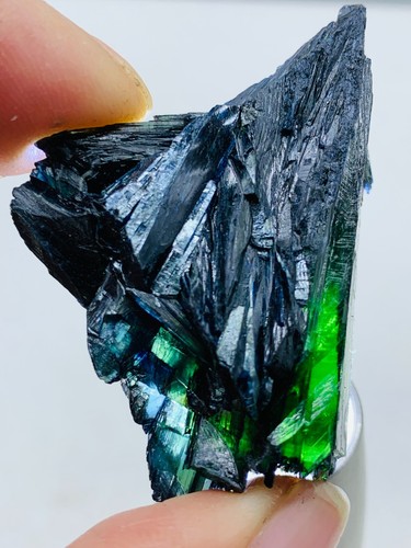 Raw Natural Vivianite Deep Green Crystal Rare Healing Specimen From ...