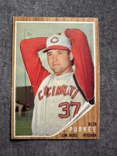 1962 Topps #120 Bob Purkey - Cincinnati Reds | eBay