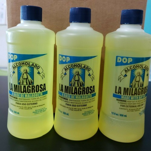 3 ALCOHOLADO LA MILAGROSA DOP 12 OZ Each ACEITE DE MALAGUETA ALCOLADO ...