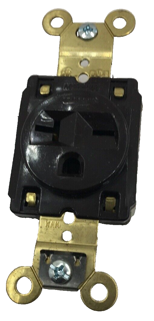 HBL5461 HUBW 20-AMP 250-VOLT BROWN SINGLE RECEPTACLE NEMA-6-20R | eBay