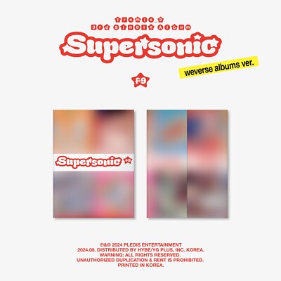 fromis_9 - 3rd Single Album Supersonic Wevers Albums version | eBay