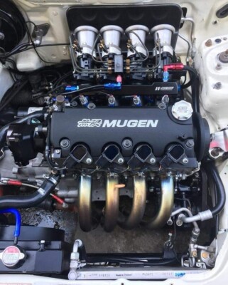 WORKS ENGINEERING Fuel Rail Kit for Honda D15 D16 D16Y D16Z SOHC CRX ...