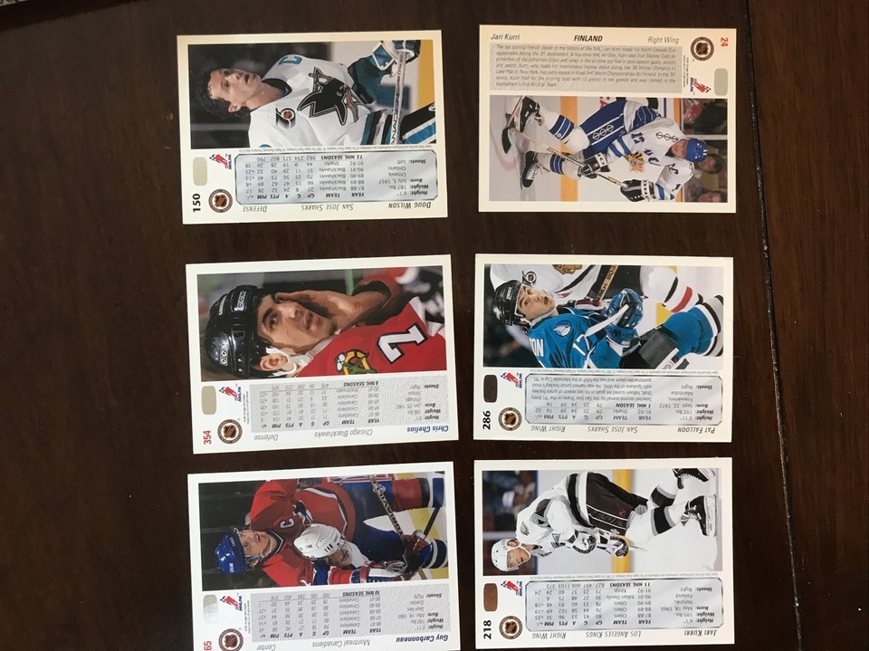 1992-93 Upper Deck 25 Card Pack /Rookie Pat Falloon | eBay