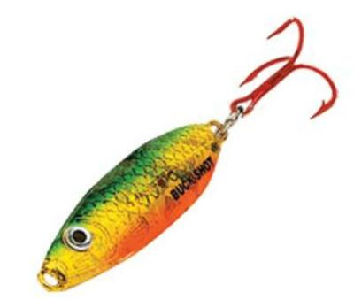 Northland Tackle Buck Shot Rattle Spoon Golden Perch Ice Lure 3/4 oz | eBay