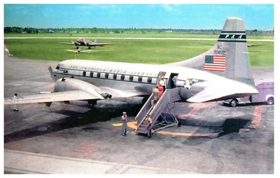 Pan American Airways Convair 240 Airplane Postcard | eBay