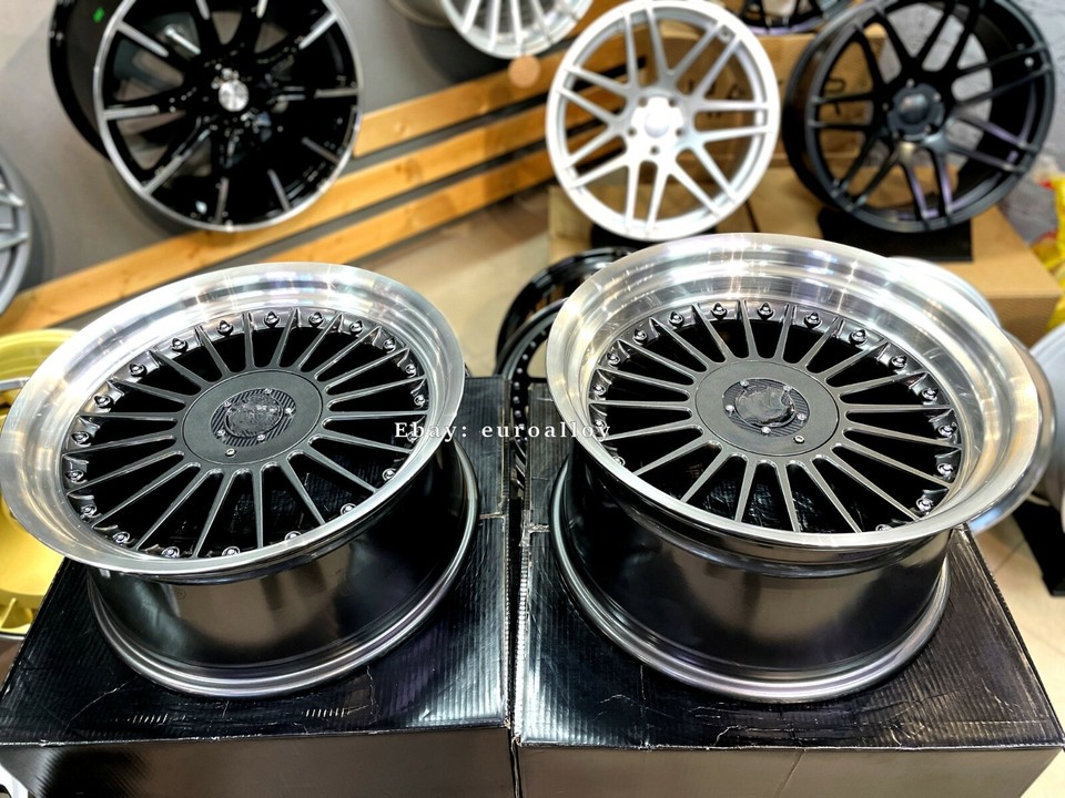 4 x 18 Inch 5x120/5x112 Alpina Style Grey Polished Wheels: Fits For BMW ...