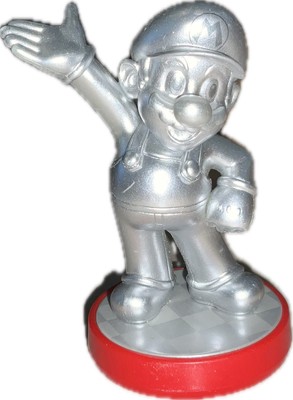 Nintendo Amiibo - Super Mario Silver Edition - new without box | eBay