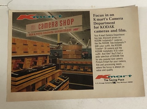 1976 Kmart Camera Shop Troy Michigan Print Ad Advert Pa11 | eBay