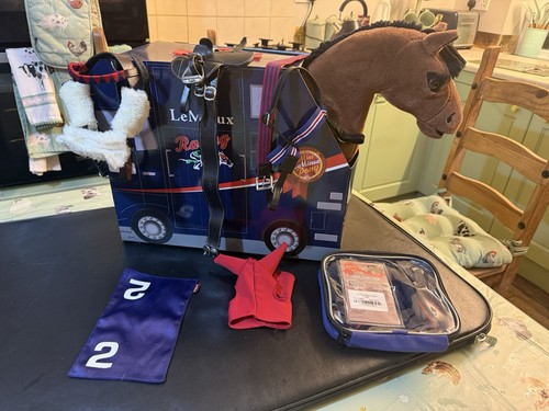 Lemieux Toy Pony Chancer With Racing Tack And Accessories | eBay UK