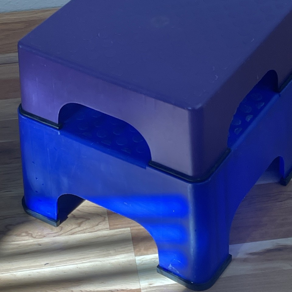 The Firm Fanny Lifter Exercise Aerobic Step Stepper Set With 8 Rubber ...