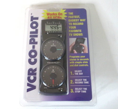 VCR Co-Pilot Universal VCR Programmable Remote - NEW | eBay