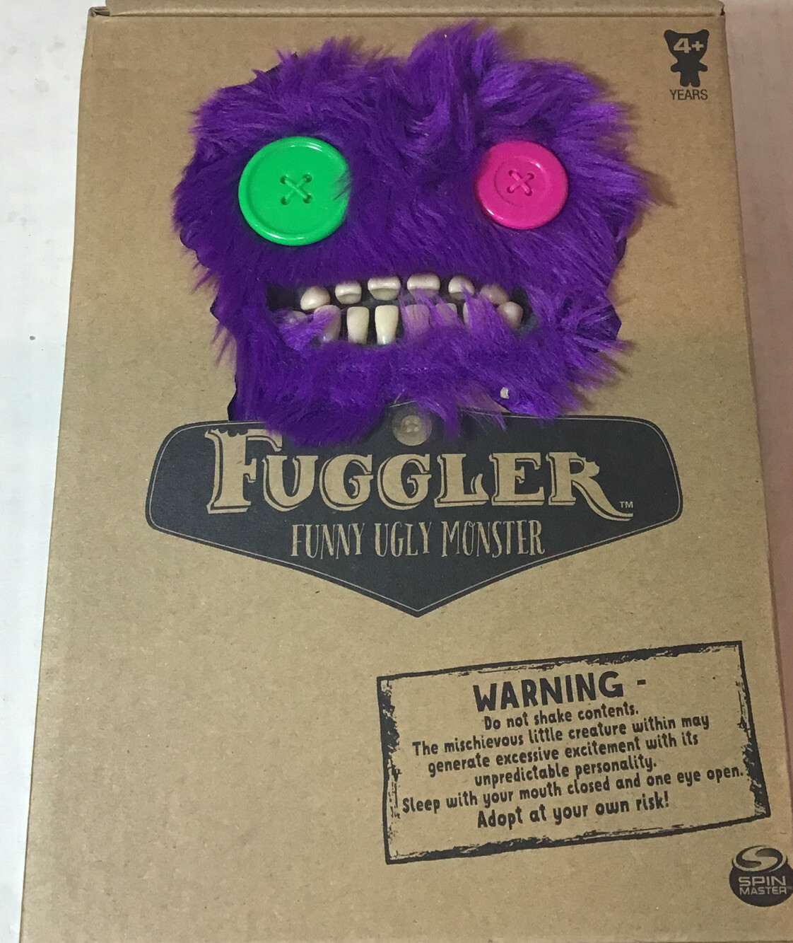 Fuggler Purple Grumpy Grumps Funny Ugly Monster Spin Master Fugglers ...