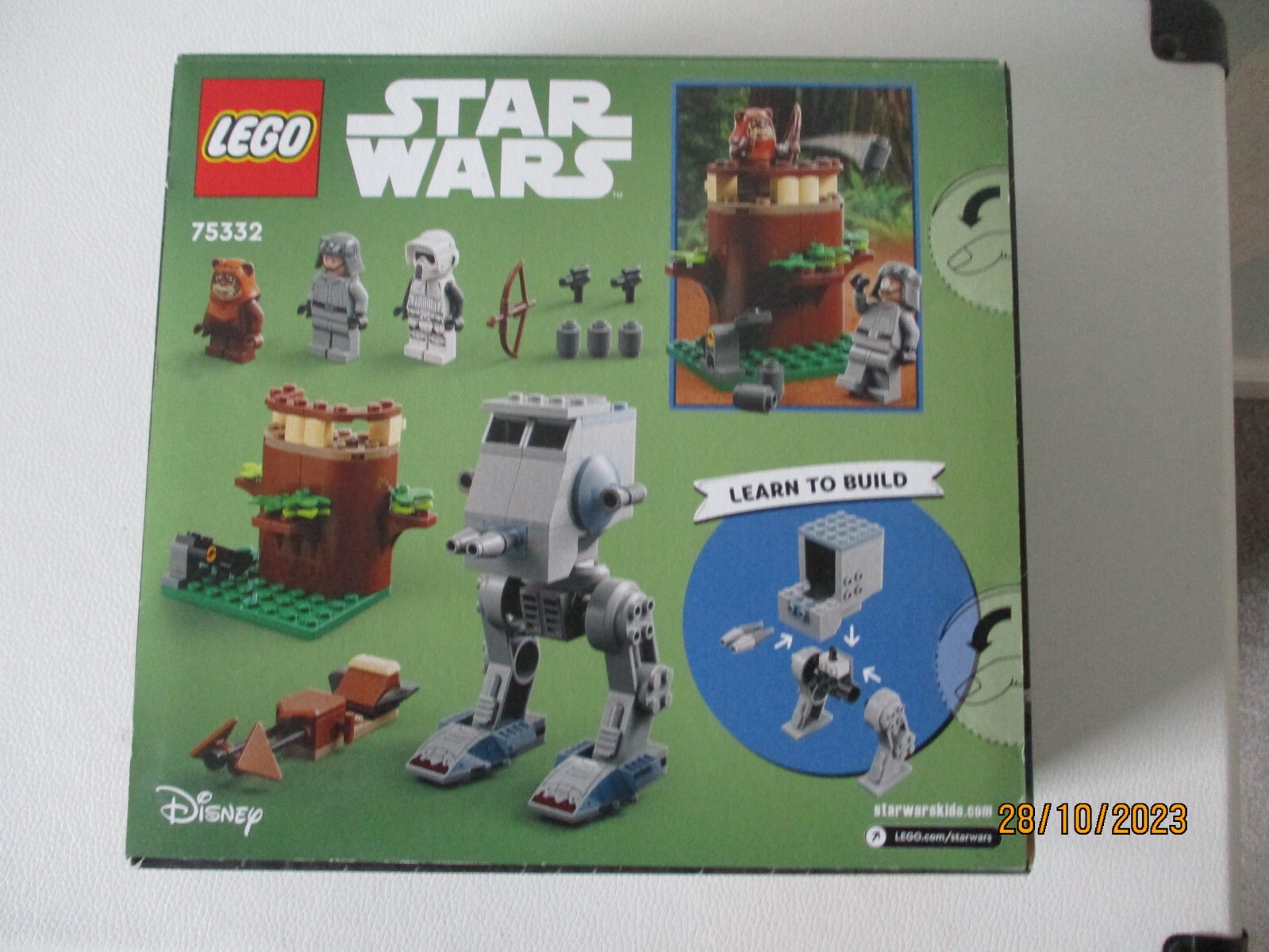 LEGO Star Wars AT-ST 75332 Wicket, Scout Trooper, AT-ST Driver. Learn ...