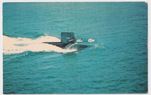 US NAVY USS SKIPJACK NUCLEAR POWERED SUBMARINE ENTERING SERVICE APRIL ...