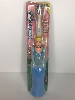 Cinderella Oral B Stages Power Battery Toothbrush Disney Sealed NOS ...