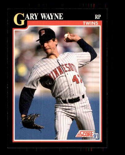 1991 Baseball Score Gary Wayne Minnesota Twins #283 | eBay