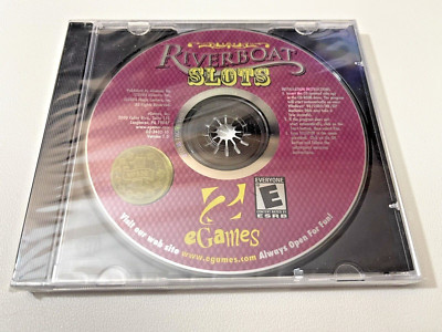Vintage New Sealed Riverboat Slots PC CD Rom Slot Machine Gambling Game ...