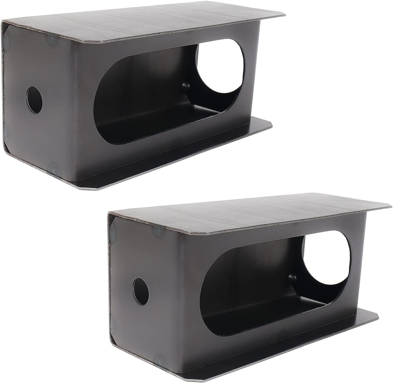 6" Oval Tail Light Box Kit Steel Trailer Truck No License Plate Mount ...