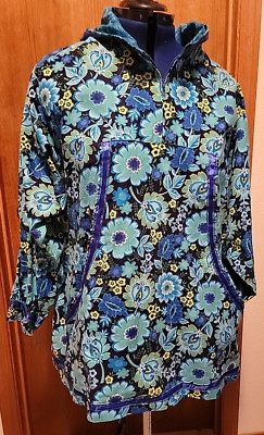 Alaska Native Kuspuk - Lined Hood / Front Pocket / 1/4 Zipper Size XL ...