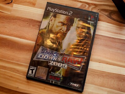 WWE SmackDown vs. Raw 2009 Featuring ECW (Sony PlayStation 2, 2008) PS2 ...