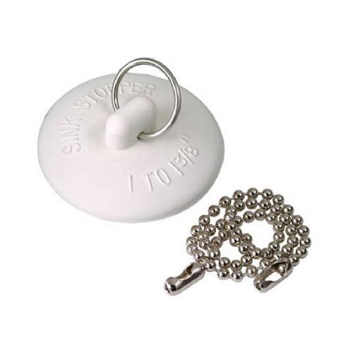 Sink Stopper With 11-Inch Chain, 3 Pack | eBay