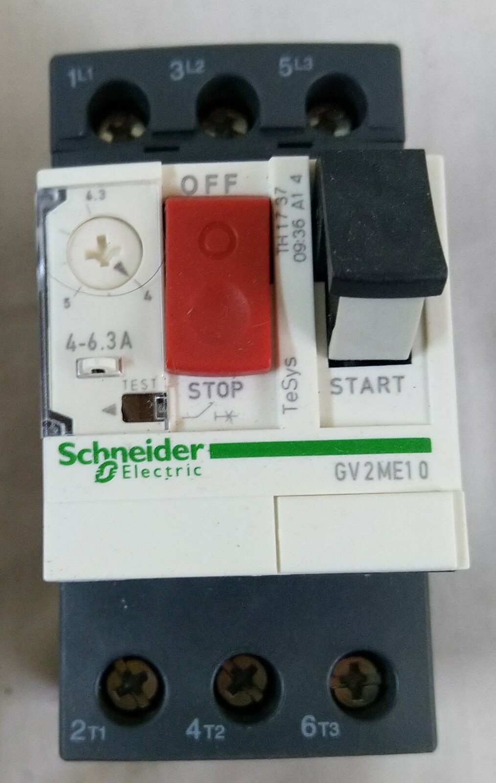 SCHNEIDER GV2ME10 TeSys 690 V Motor Protection Circuit Breaker - 3P ...
