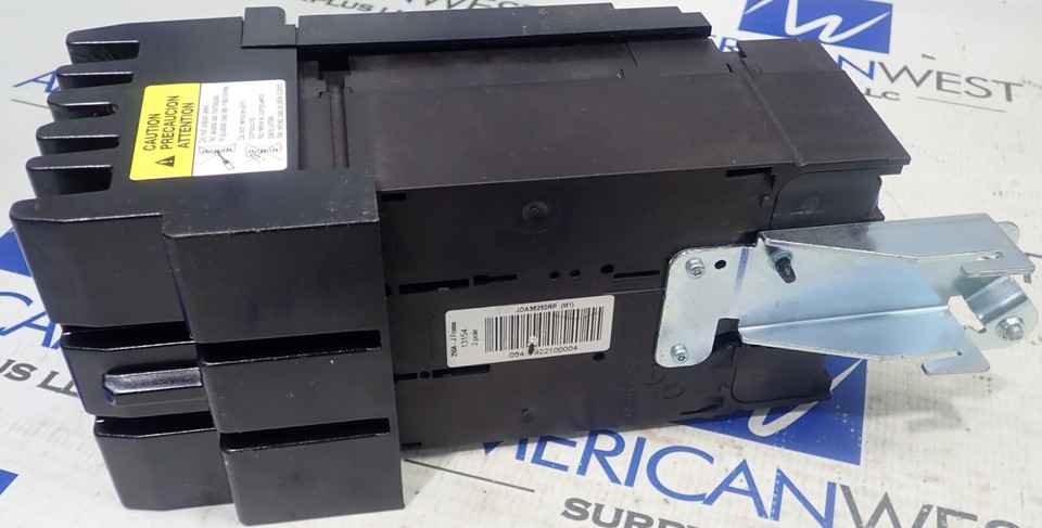Square D JDA36250 250 Amp 3 Pole 600V PowerPact I-Line Circuit Breaker ...