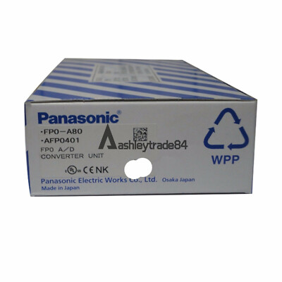 1PC New PANASONIC FP0-A80 FPO-A80 FP0 A/D Converter Unit AFP0401 | eBay