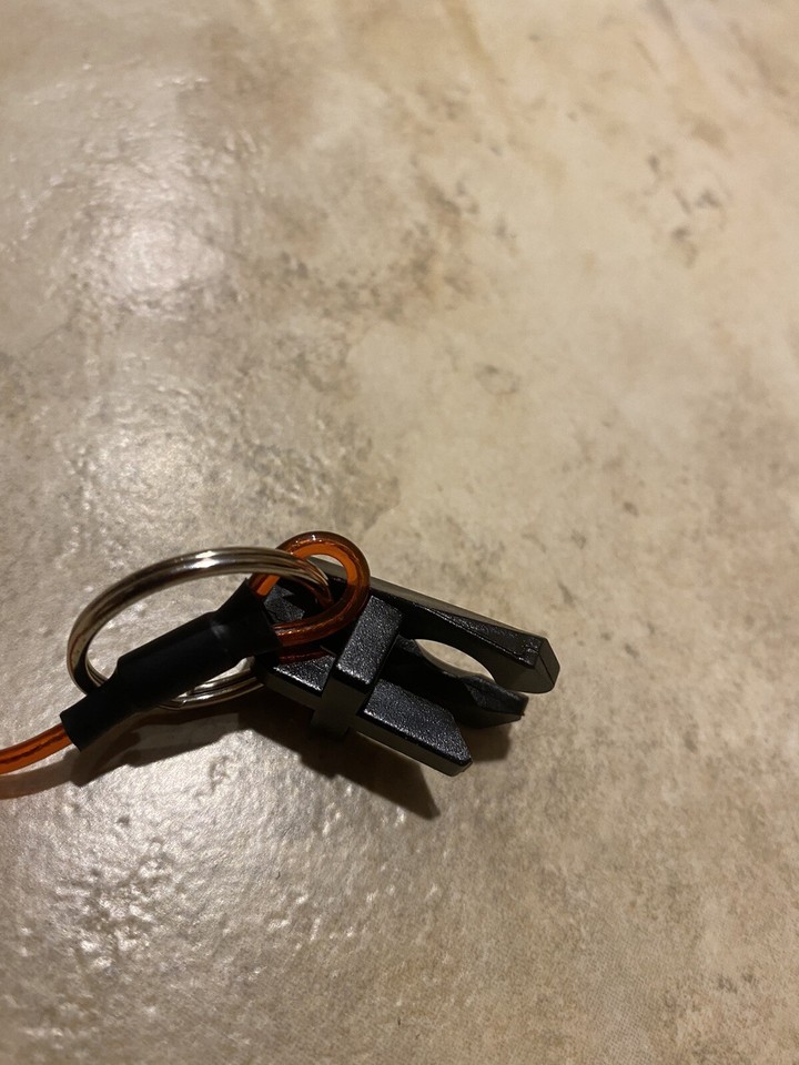 VOLVO PENTA Emergency Stop Kill Switch Safety Red Lanyard key clip ...