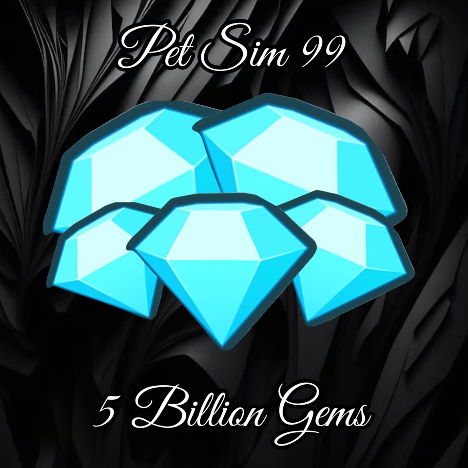 Pet Sim 99 Gems - Pet Simulator 99 PS99 Gems | eBay UK