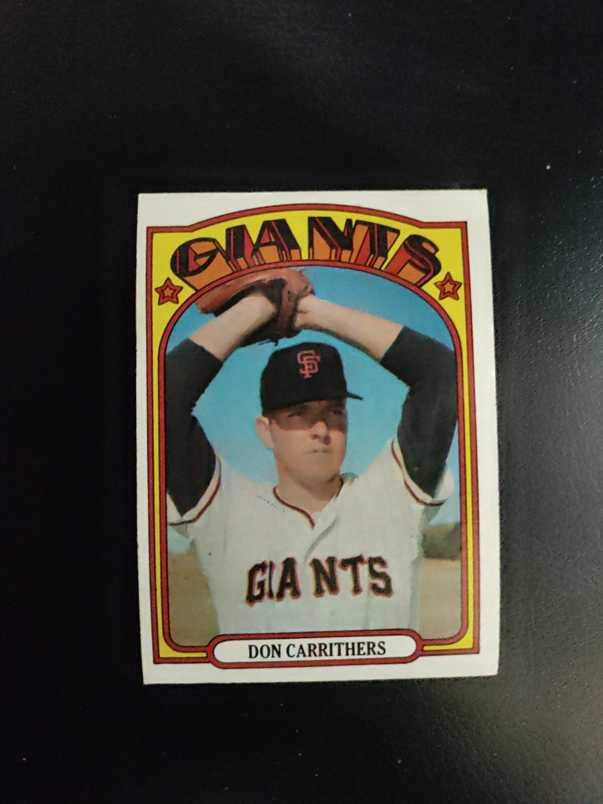 1972 Topps *** San Francisco Giants Baseball Card #76 Don Carrithers ...