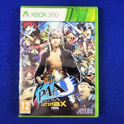 xbox 360 PERSONA 4 ARENA ULTIMAX Game P4A Microsoft PAL Version | eBay