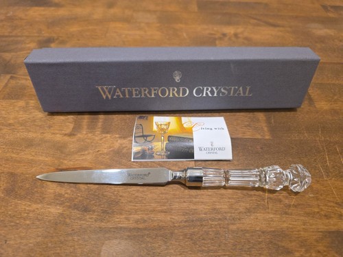 STUNNING Waterford Crystal Letter Opener 8.5" Lead Crystal New Old ...