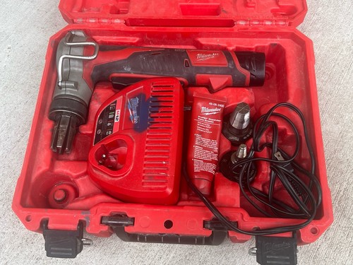 Milwaukee 2432-20 M12 12V Lithium-Ion Propex Expansion Tool w/ Charger ...