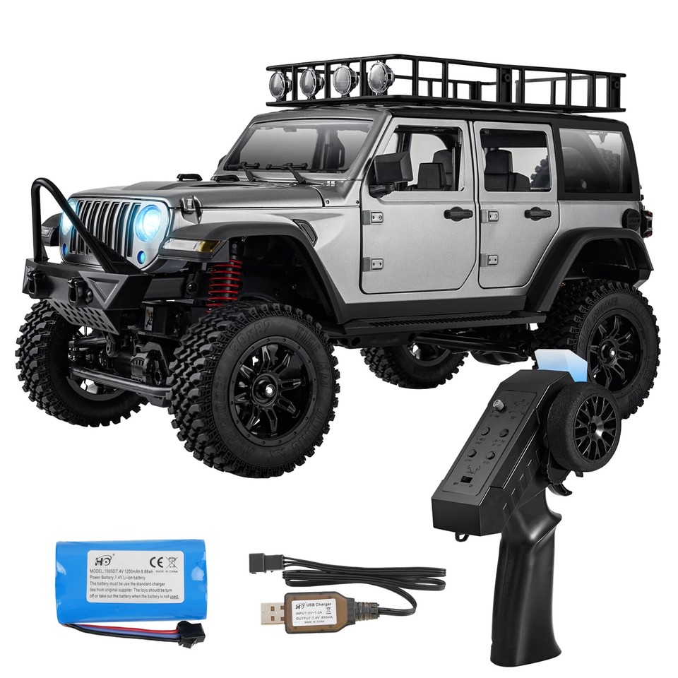1/12 RC Crawler RTR, MN-128 Off-Road Truck 4x4 RC Jeep Car Model for ...